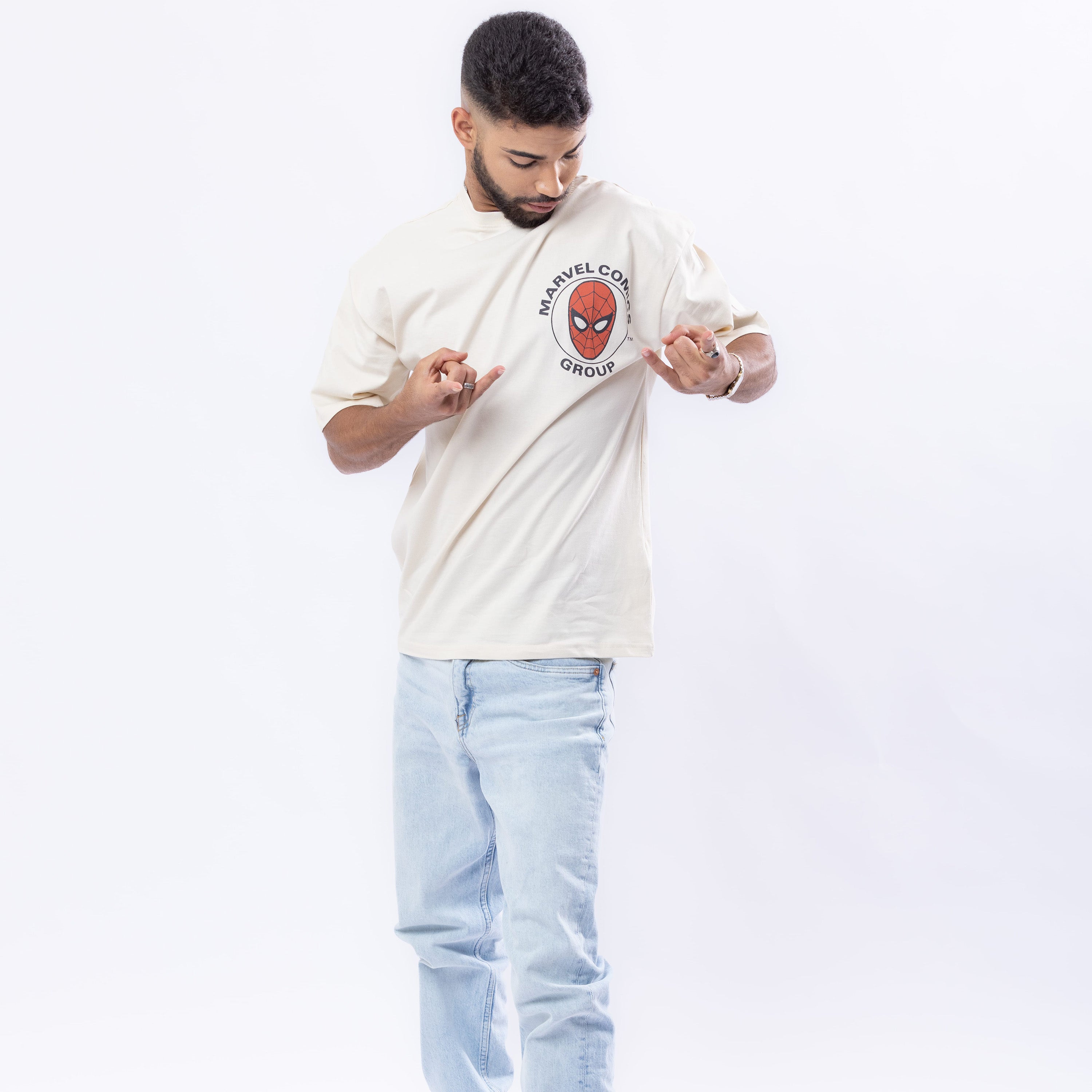 Marvel Spiderman Men's Oversized Tee