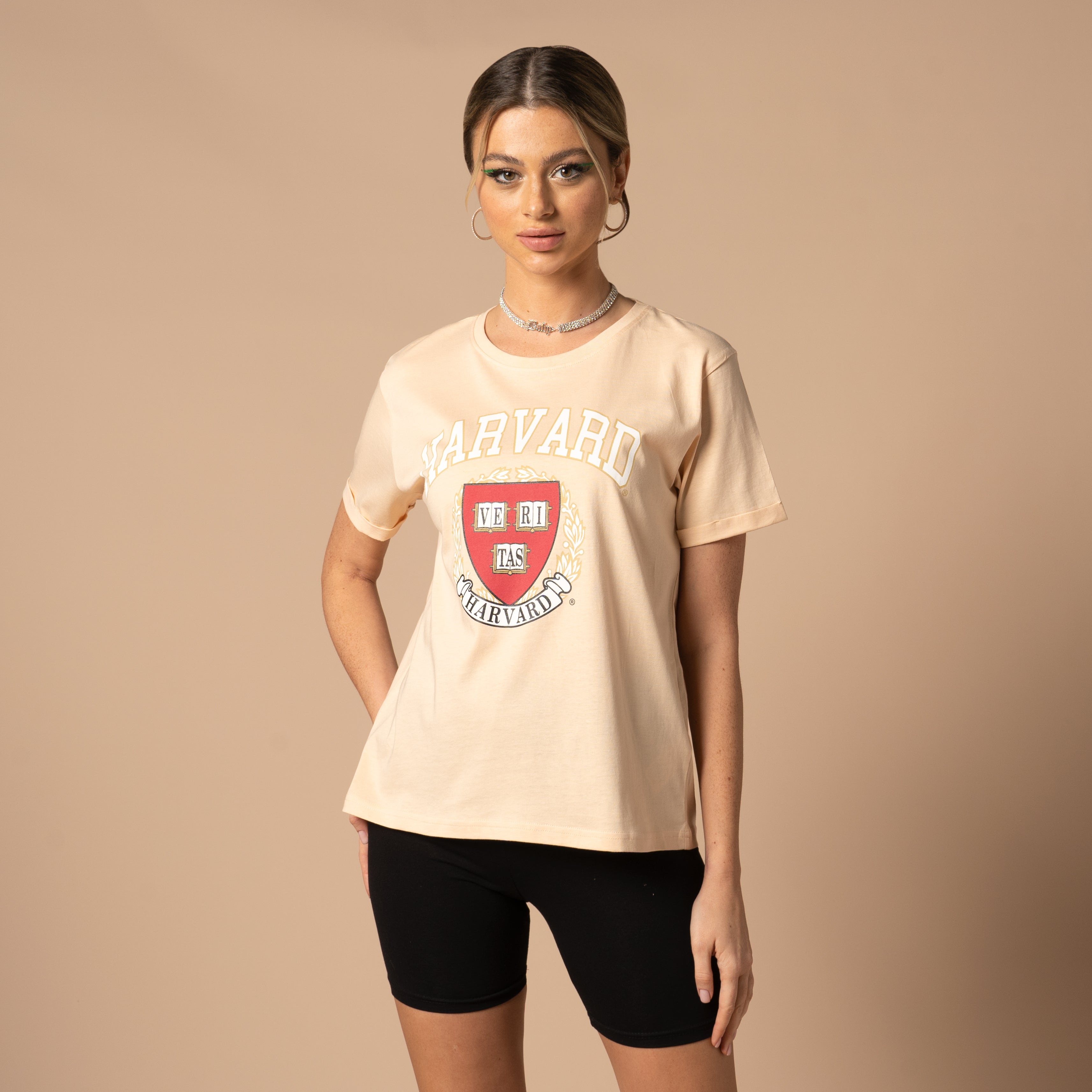 Harvard University Ladies Regular Fit T-Shirt