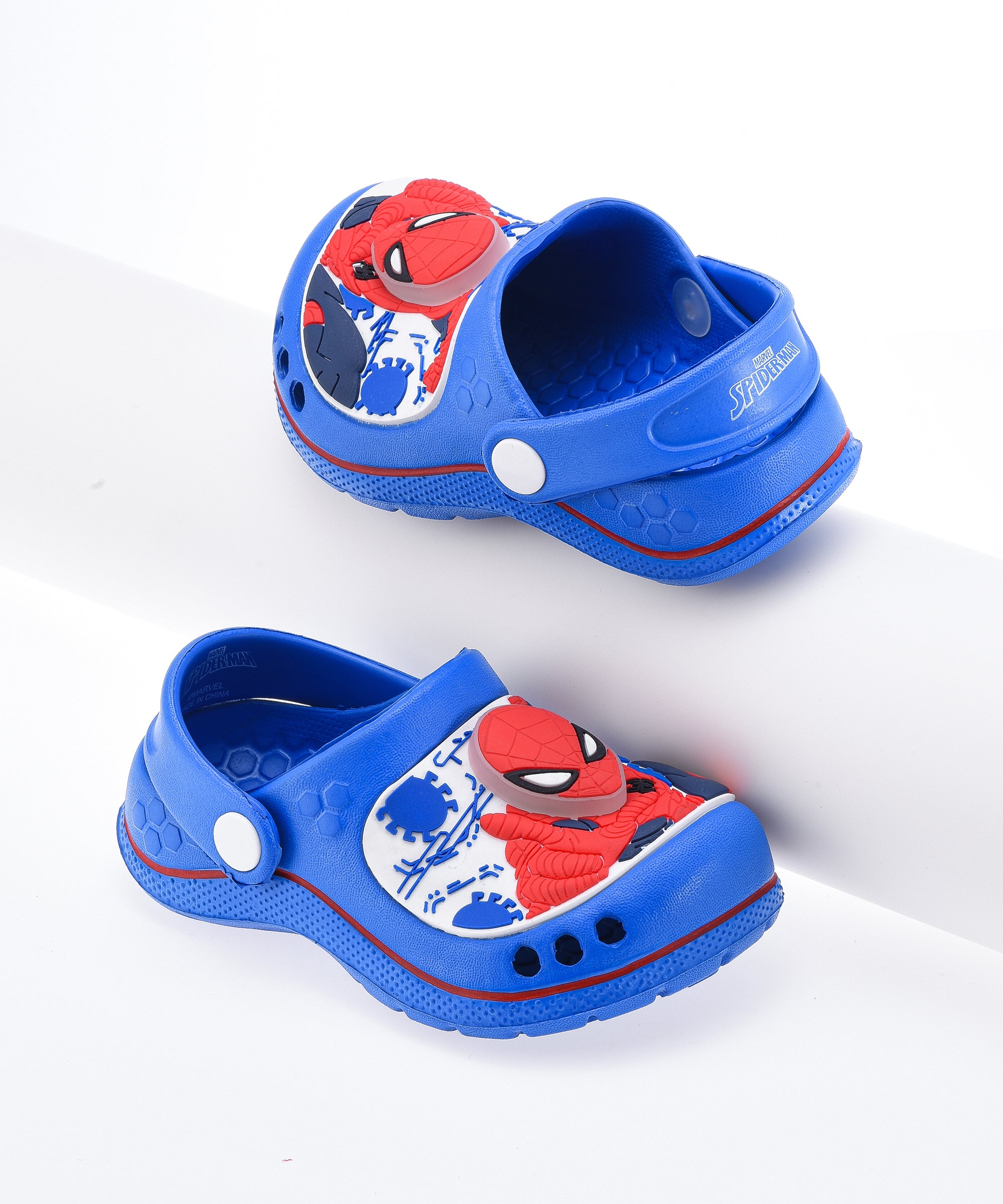 Marvel Spiderman Clogs with Light For Boys